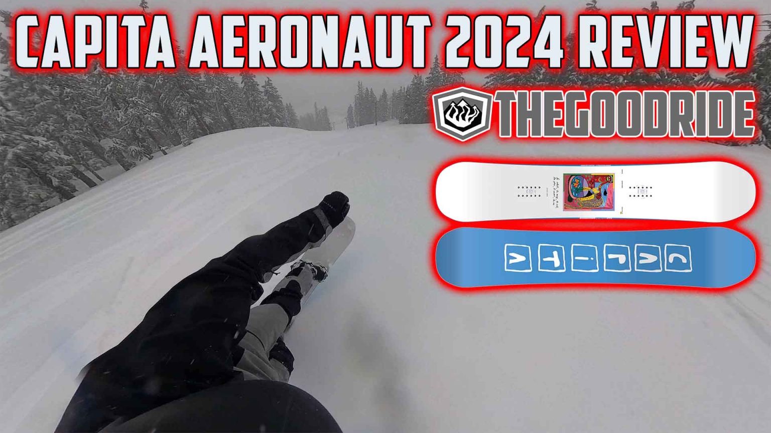 Capita Aeronaut 2024-2025 Snowboard Review (with video)