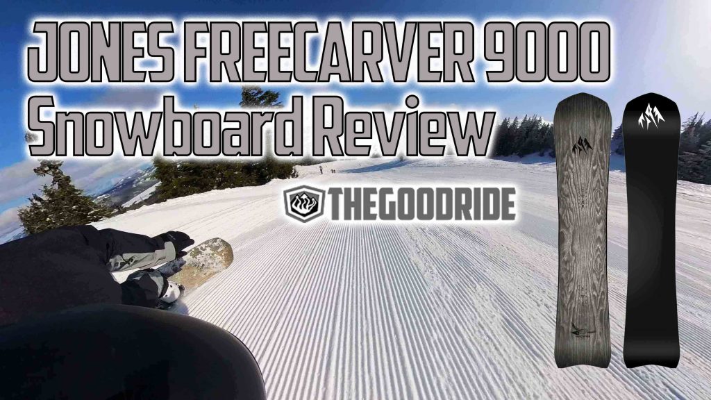 Jones Freecarver 9000s 2024-2025 Snowboard Review with Video