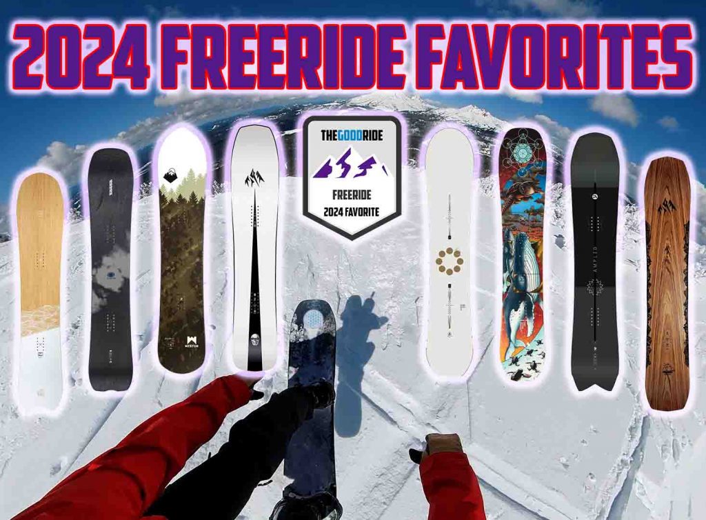 2024 Favorite Freeride Snowboards from The Good Ride