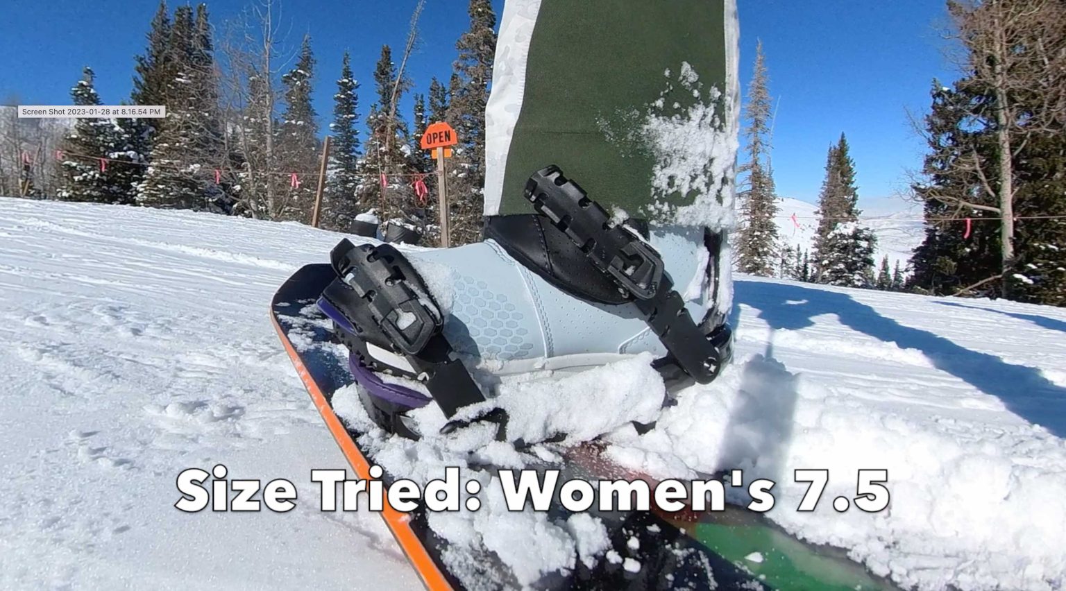 Nidecker Altai W 2023 Snowboard Boot Review - By Steph W - The Good Ride